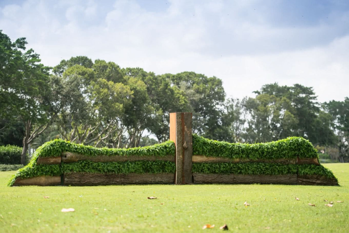 Fern Swoop Wall for Hunter Derbies and Equitation – Dalman Jump Co