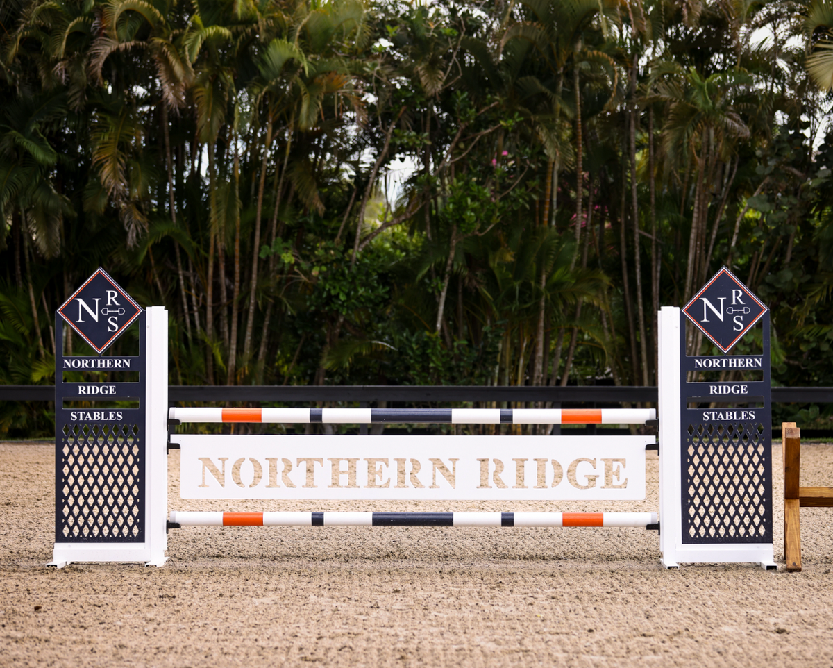 Custom Cutout Logo Jumper Gate – Dalman Jump Co