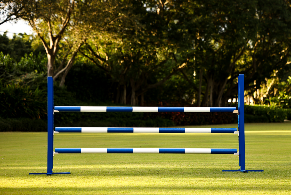 Schooling Jumper Striped Jump Poles – Dalman Jump Co
