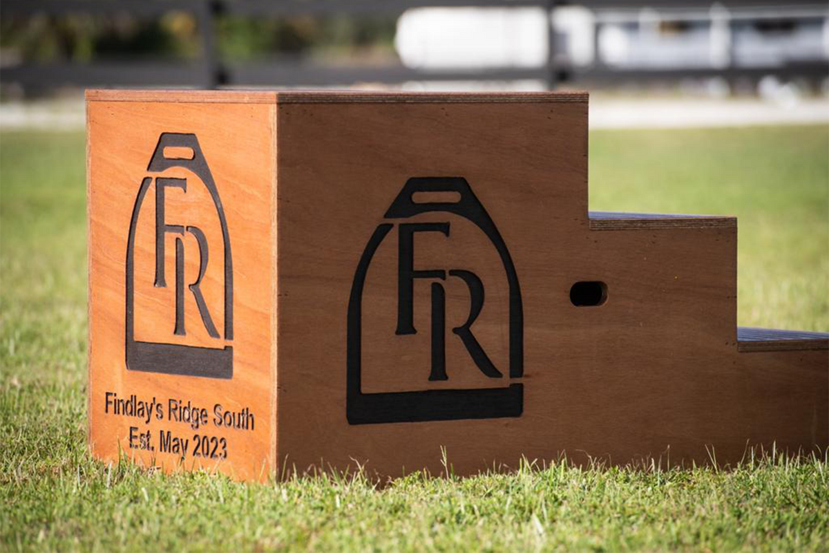 Custom Barn Logo Mounting Block – Dalman Jump Co