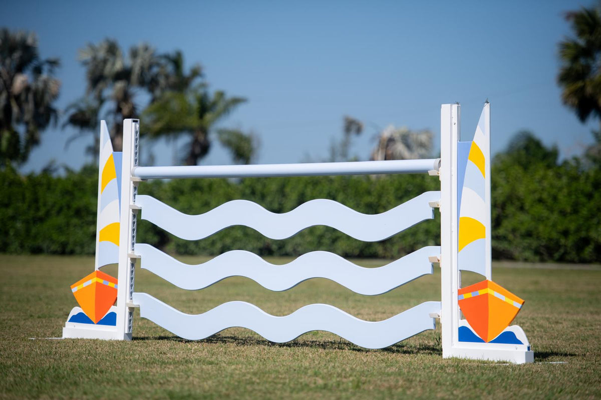 Narrow Custom Horse Jump Standards – Dalman Jump Co