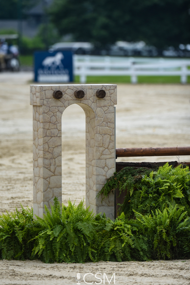 Alamo Cutout Stone Jump Standards – Dalman Jump Co